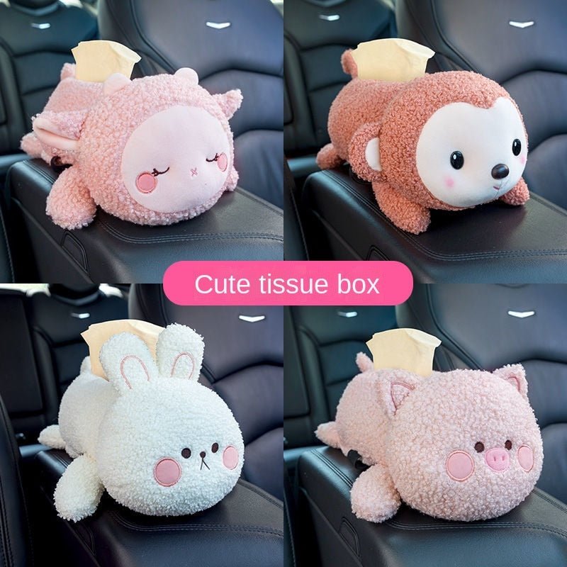 Cute Chibi Plush Tissue Holder Collection - Kawaiimi